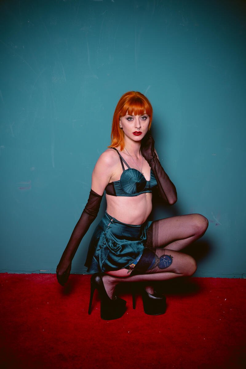 Redhead Hottie Loves When Her Hands And Legs Bound 16 Photos 